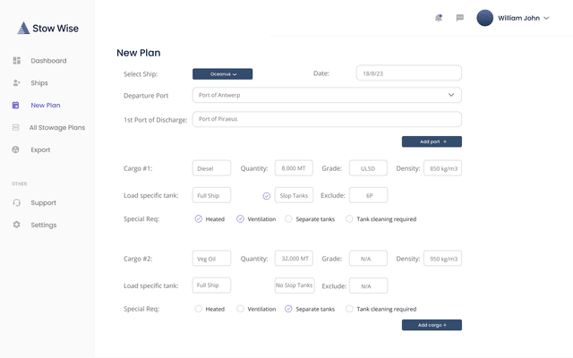 Stow Wise - Stowage planning made simple for tanker operators