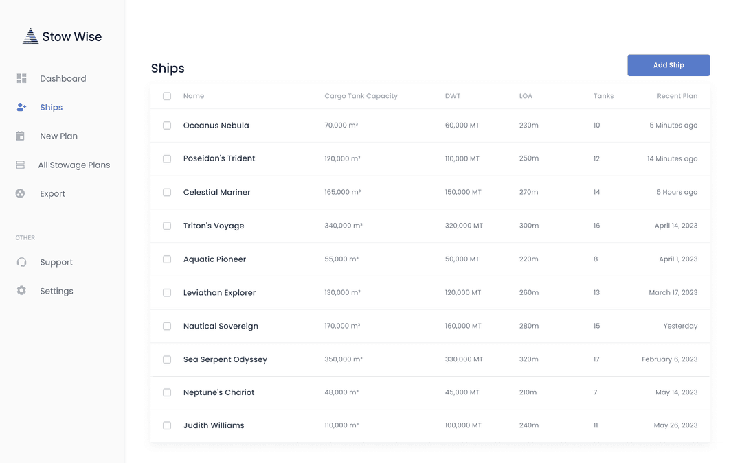 Stow Wise - Stowage planning made simple for tanker operators