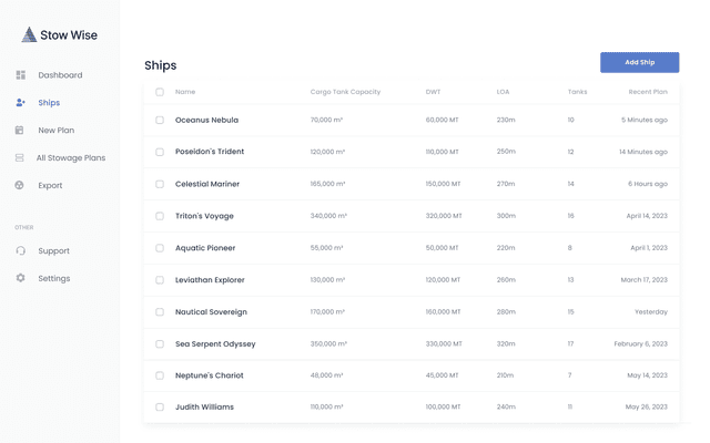 Stow Wise - Stowage planning made simple for tanker operators
