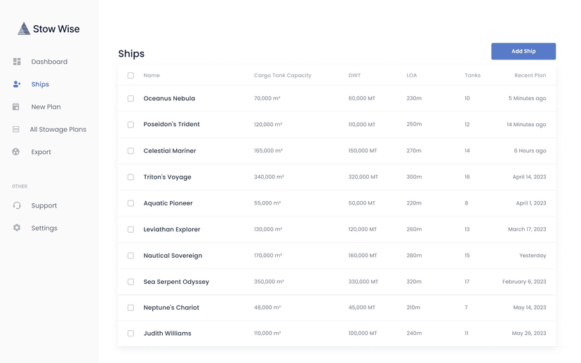 Stow Wise - Stowage planning made simple for tanker operators